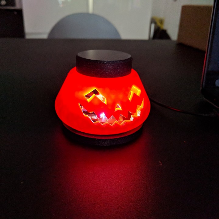 3D Printable Cheeky Pumpkin by Erika Heidi