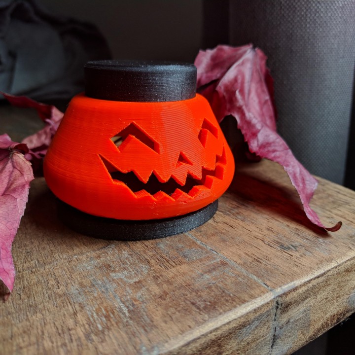 3D Printable Cheeky Pumpkin by Erika Heidi