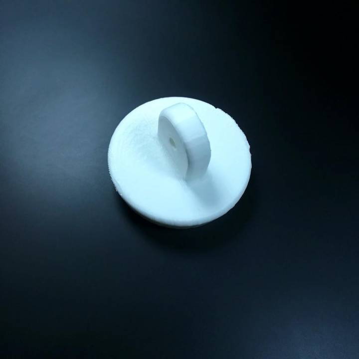 3D Printable Simple Drain Plug by MakerM