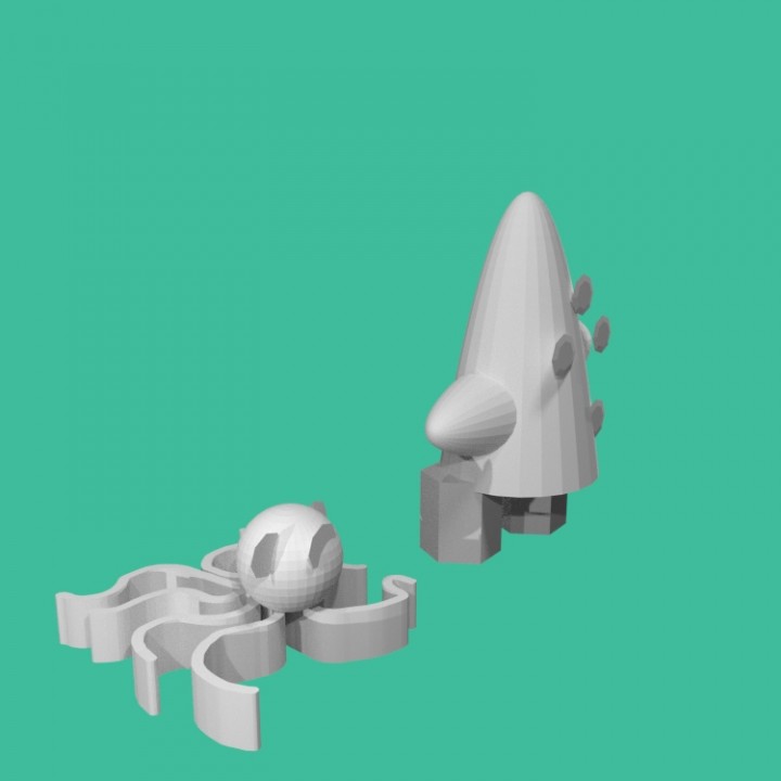 3D Printable Mitu B by Victoria Crossan