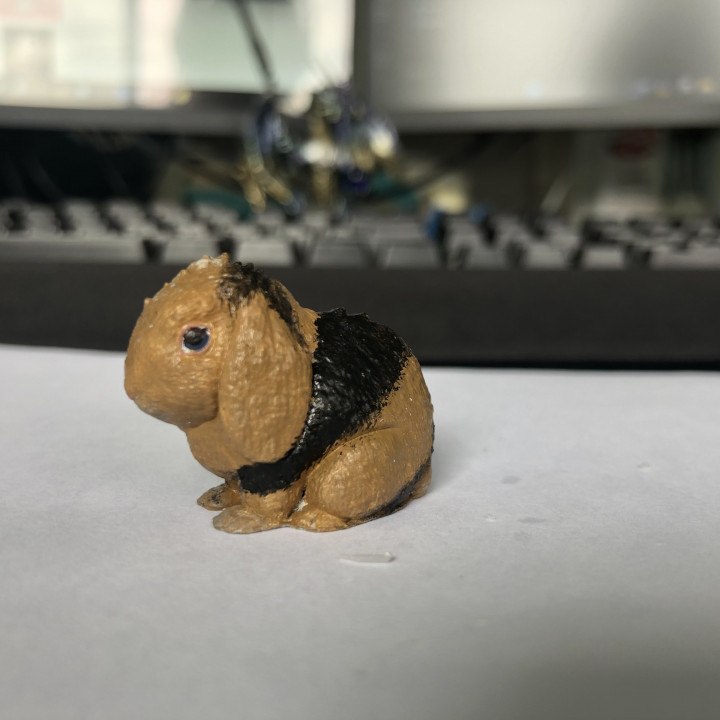 3D Print of Rabbit by Isakitty