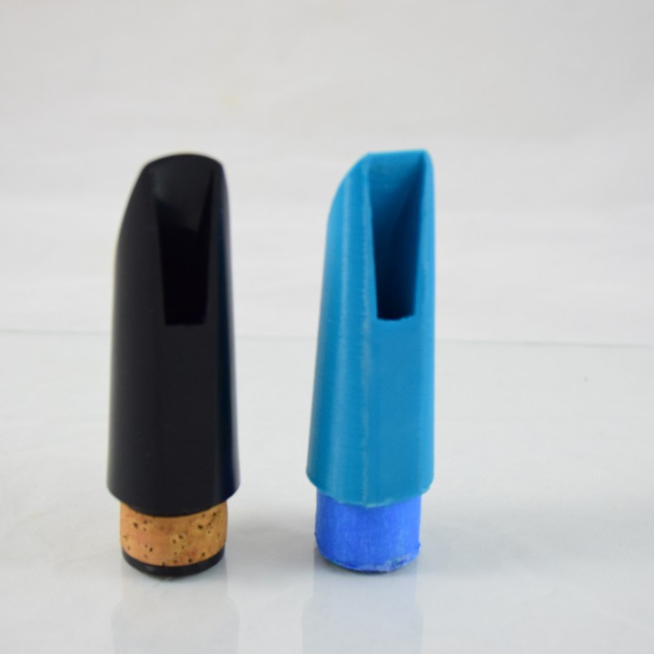 3D Printable Clarinet Mouthpiece by Tanya Wiesner
