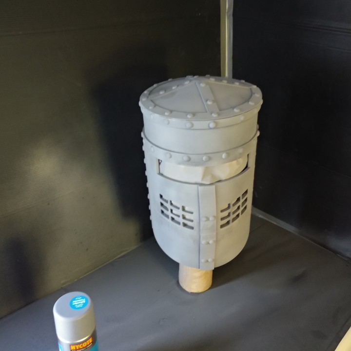 3D Printable Monty Python: Black Knight Helmet by Super Cool Robots