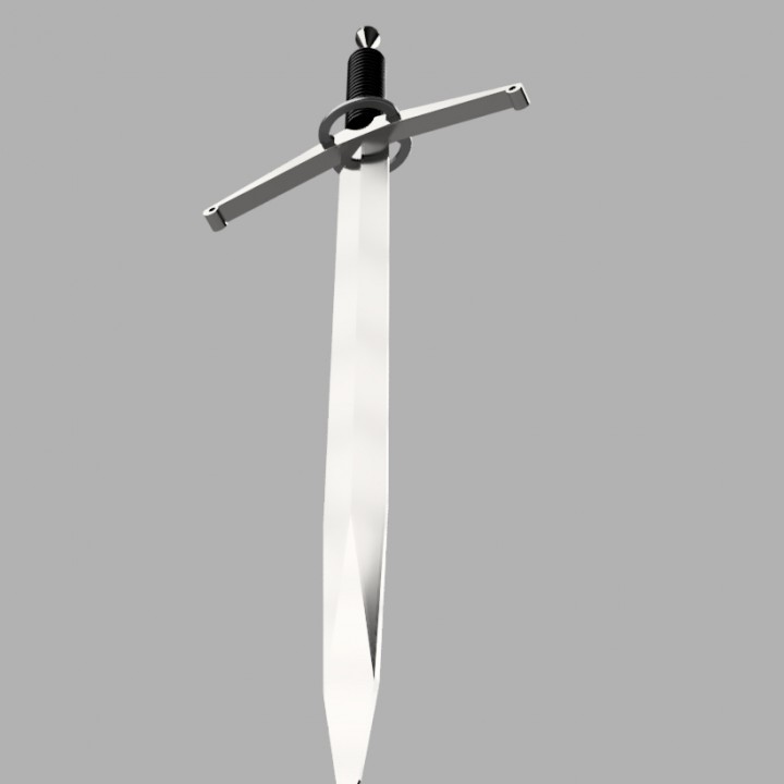 3D Printable Monty Python: Black Knight Sword by Super Cool Robots