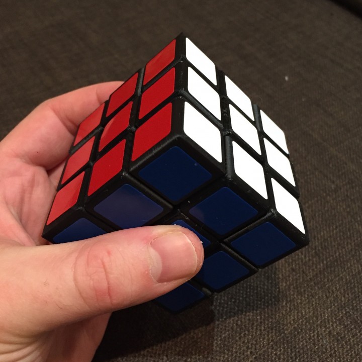 3D Printable Rubiks Cube by Rory Armstrong