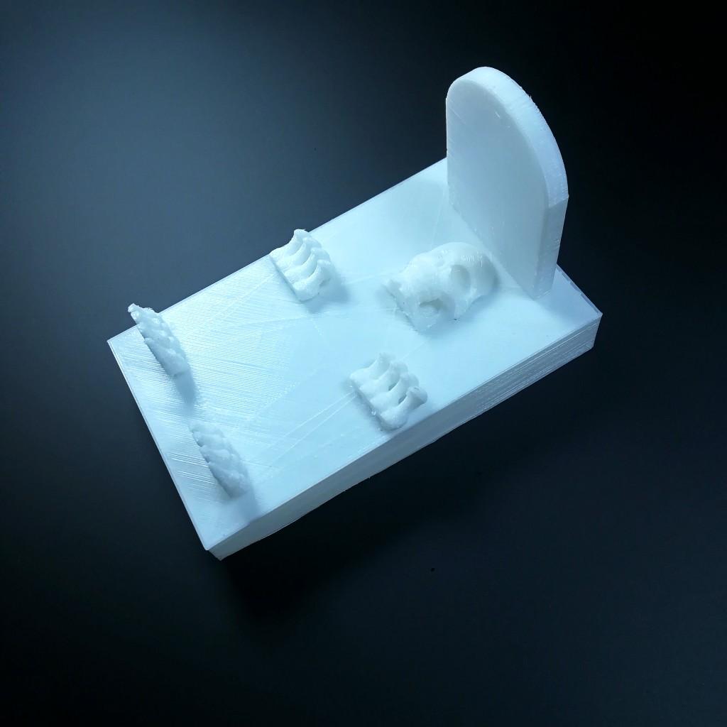 3D Printable SKELETON DIGING UP OUT OF THE GRAVE by Hunter Michaelson