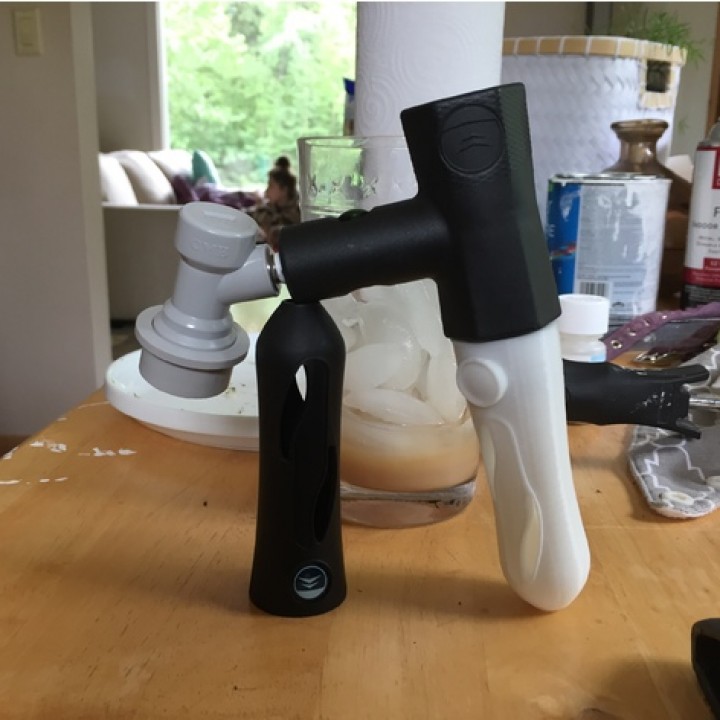 3D Printable 12g Perfect Pour Adapter by Jake Farren