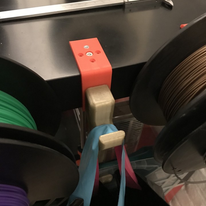 3D Printable Spool storage system for IKEA Lack enclosure by Egon Heuson