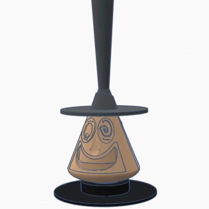 3D Printable Nightmare Before Christmas - Mayor of Halloween Town by Dr. T