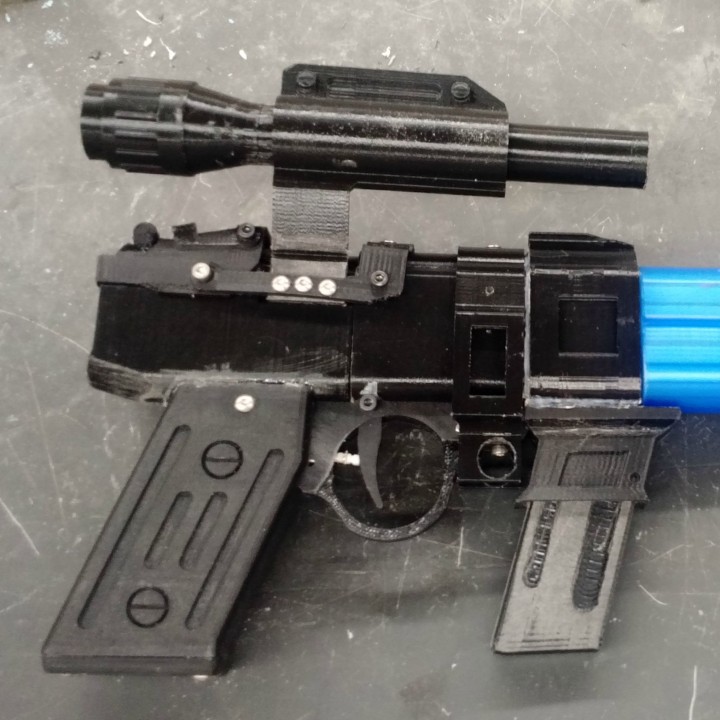 3D Printable Infinity Gun: Spinning - Borderlands 2 by Rocket Props