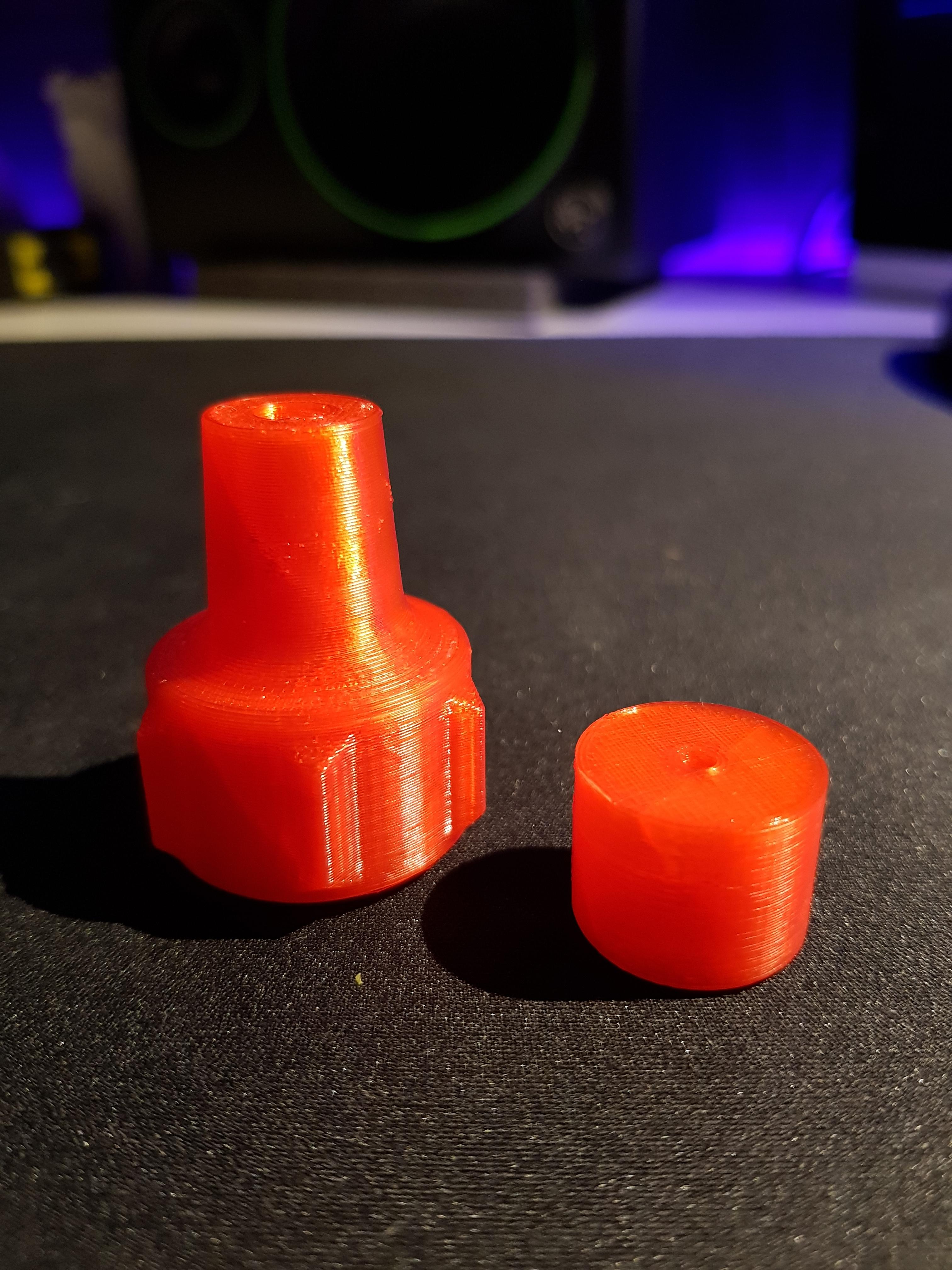 3D Printable Mixture knob Cessna by ion