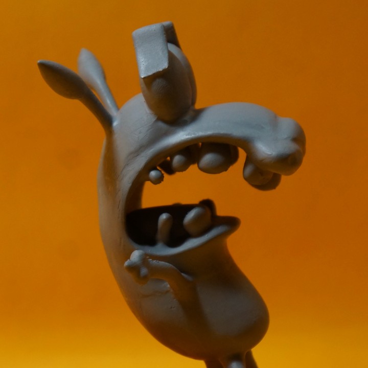 3D Printable Courage by Fernando Camacho Vazquez