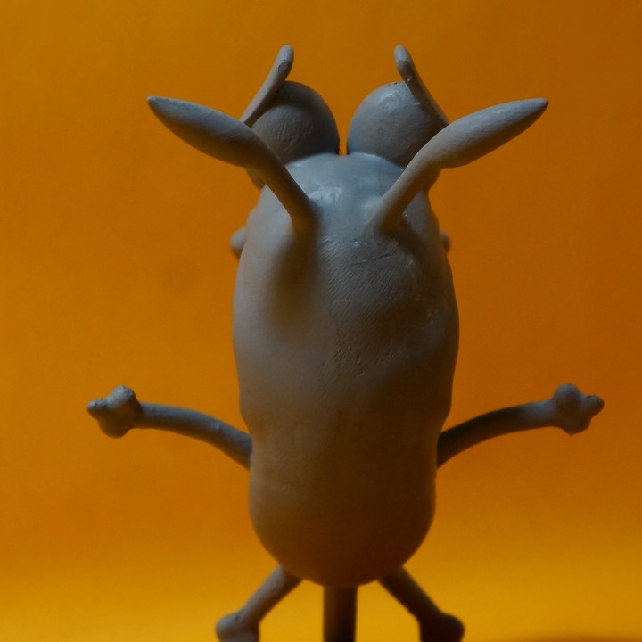 3D Printable Courage by Fernando Camacho Vazquez