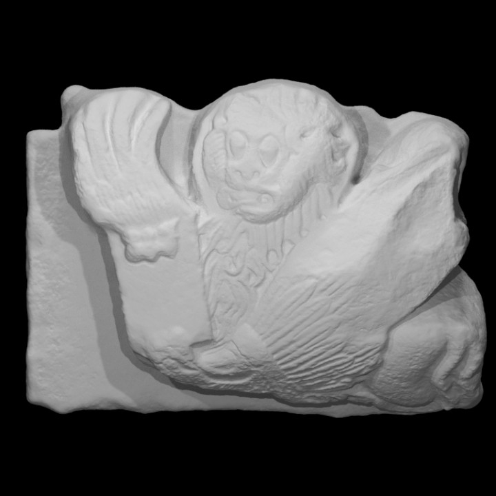 3D Printable Relief of the Lion of Saint Mark in moleca by Scan The World