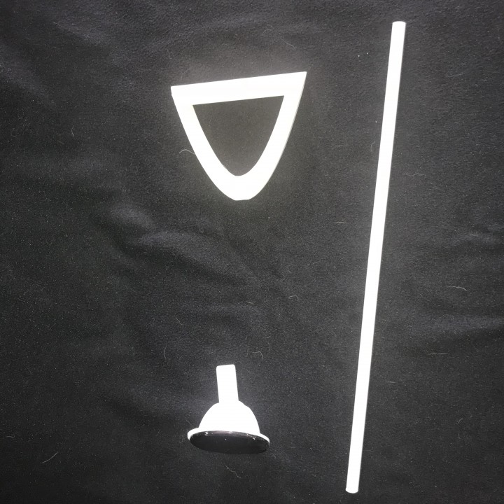 3D Printable Grabber for small objects and sheets paper by Hendrik Koopmans