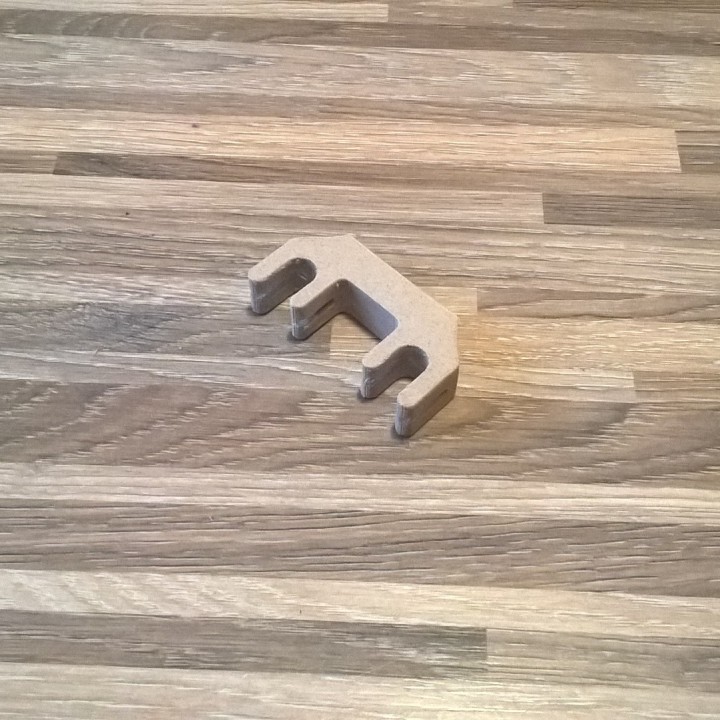 3D Printable Viola mute 4/4 by Peter Cserba