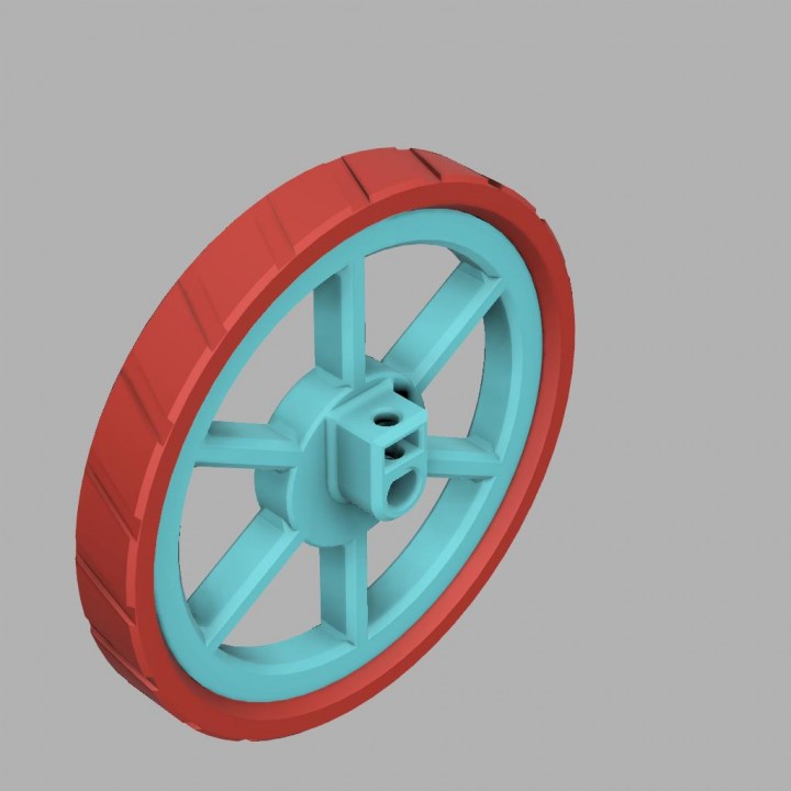 3D Printable Flex Wheels by Harry Kadi