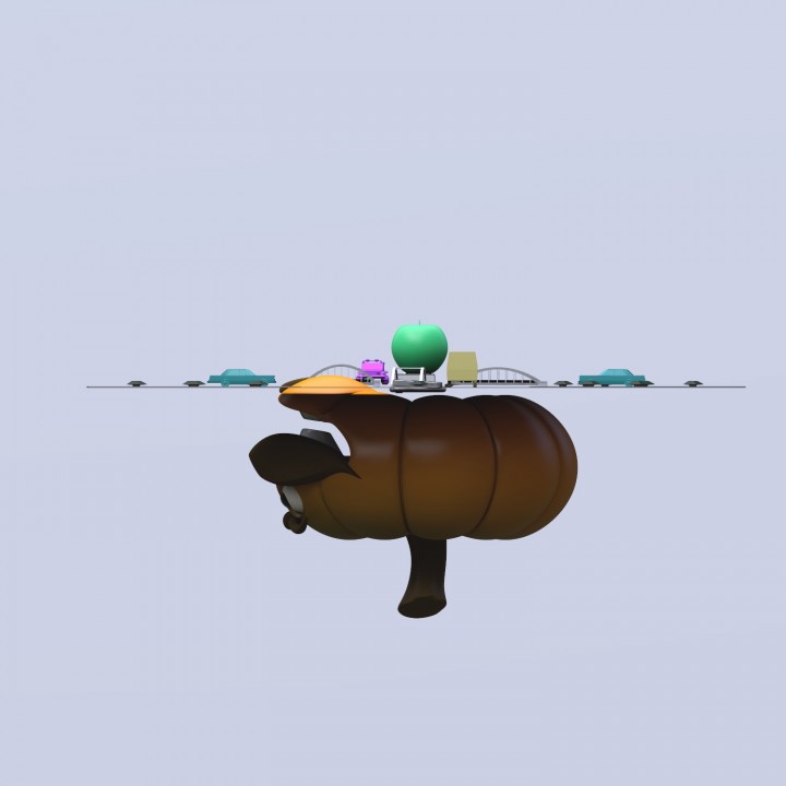 3D Printable 3d auto direction mover by efx