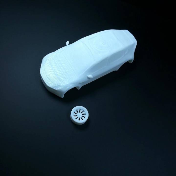 3D Printable Tesla model 3 by Deleted User