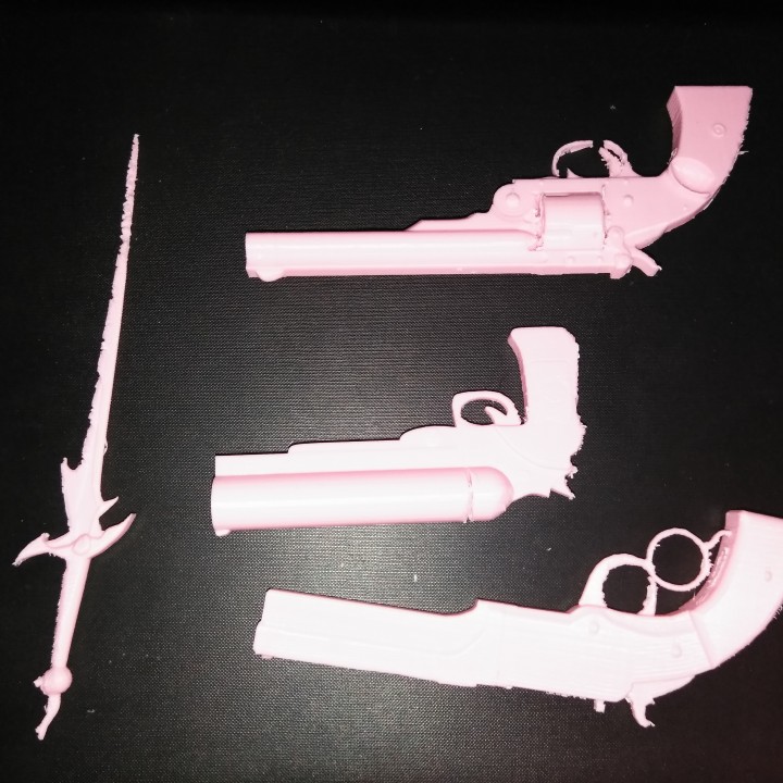 3D Printable RDR2 volcanic pistol by SHOLM JARBOE