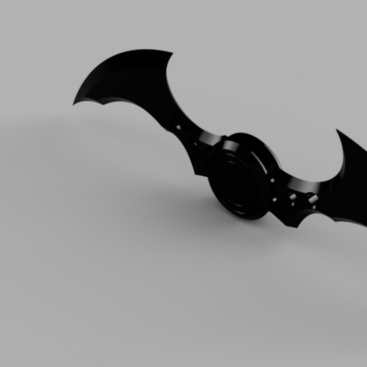 3D Printable Batarang by J.C. Eldridge