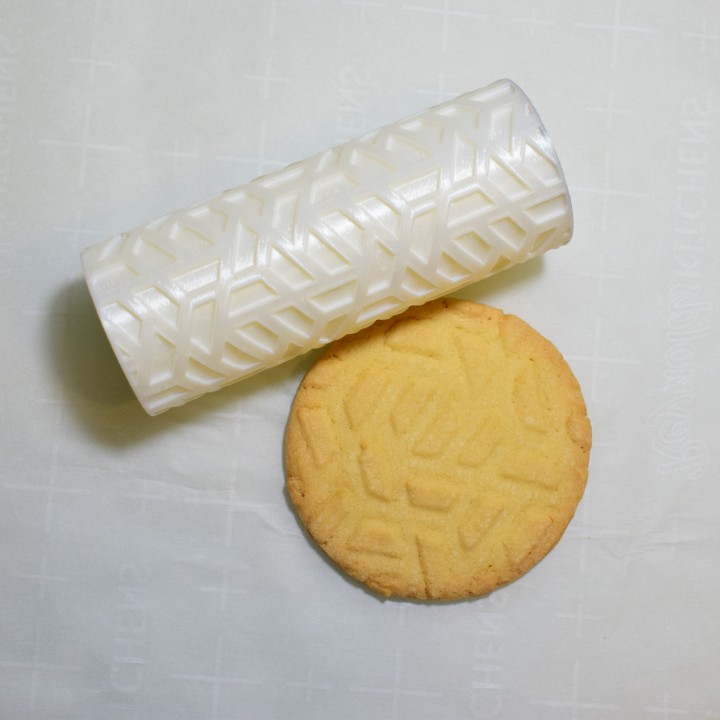 3D Printable Cookie Pattern Rollers Geometry Bundle by Tanya Wiesner