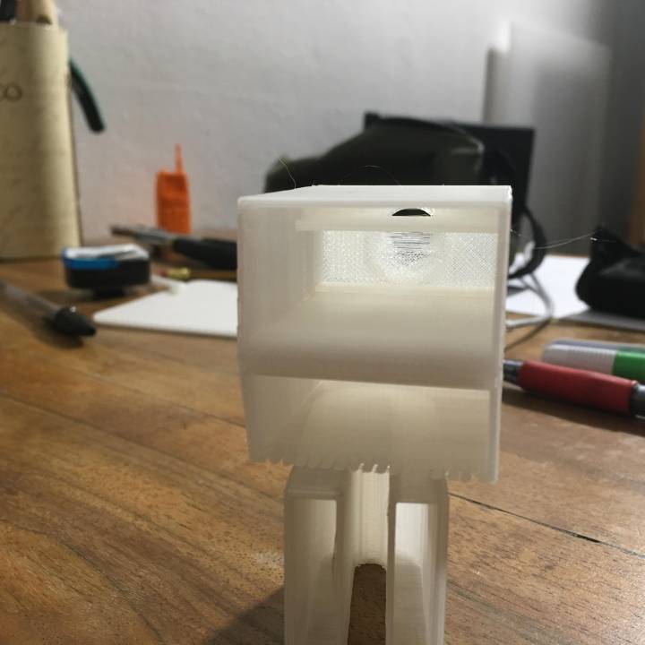 3D Printable OverFlow box for Sump by Dmitry