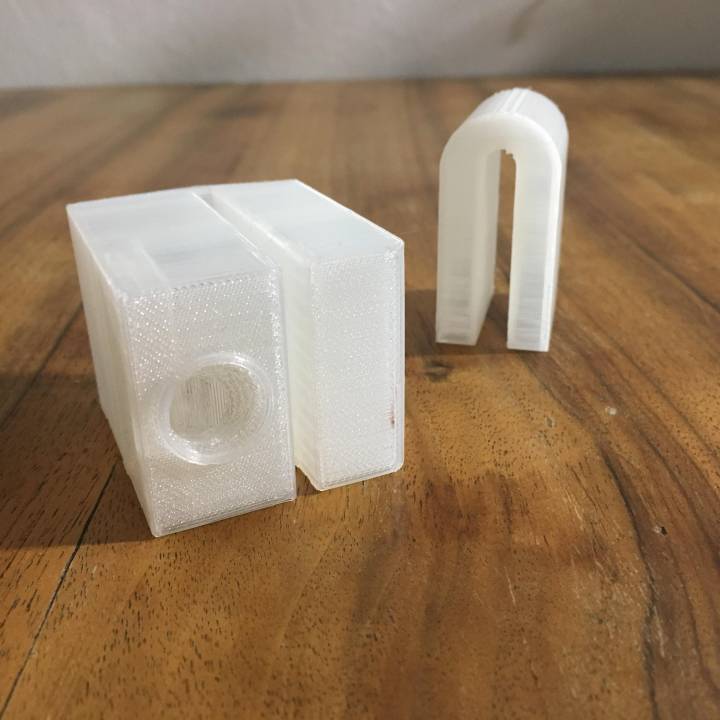 3D Printable OverFlow box for Sump by Dmitry