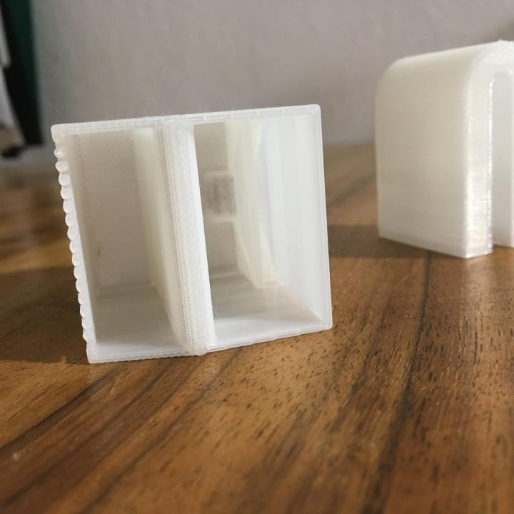 3D Printable OverFlow box for Sump by Dmitry