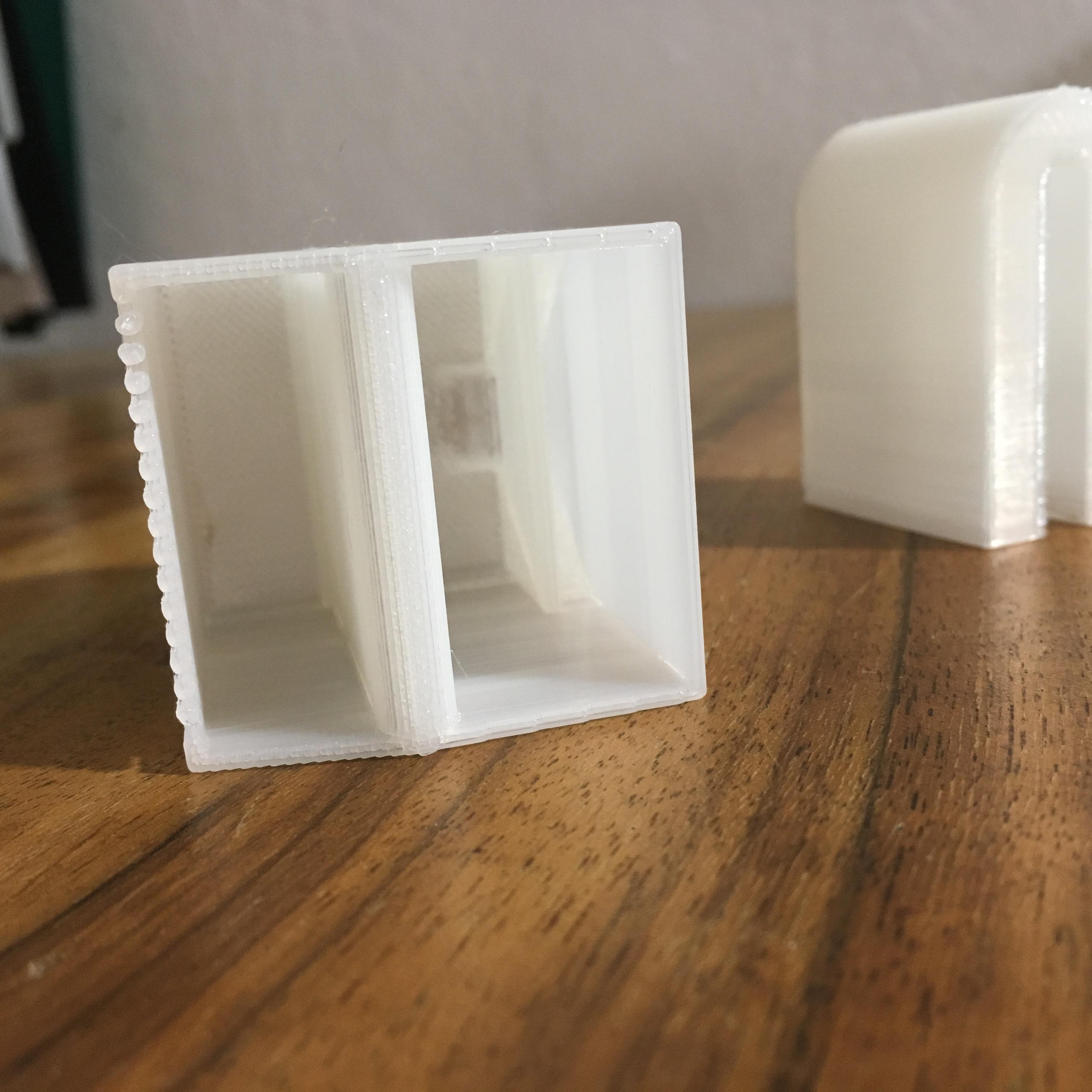 3D Printable OverFlow box for Sump by Dmitry
