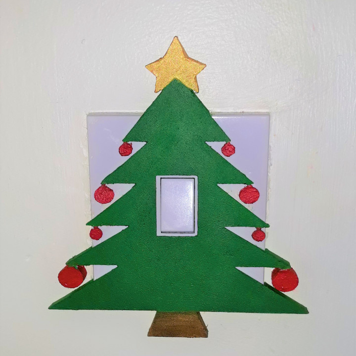 3D Printable Christmas tree light switch by B Murphy