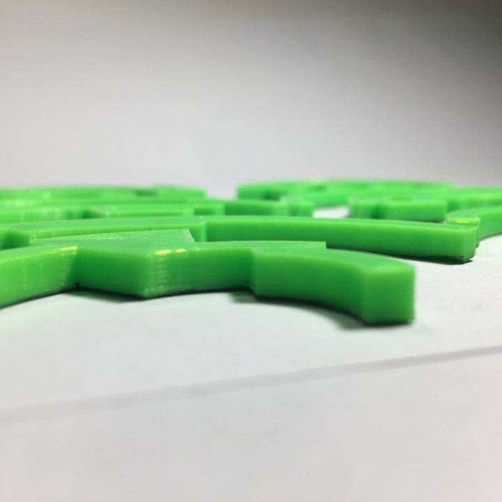 3D Printable Circle Puzzle by Jordan Dubois