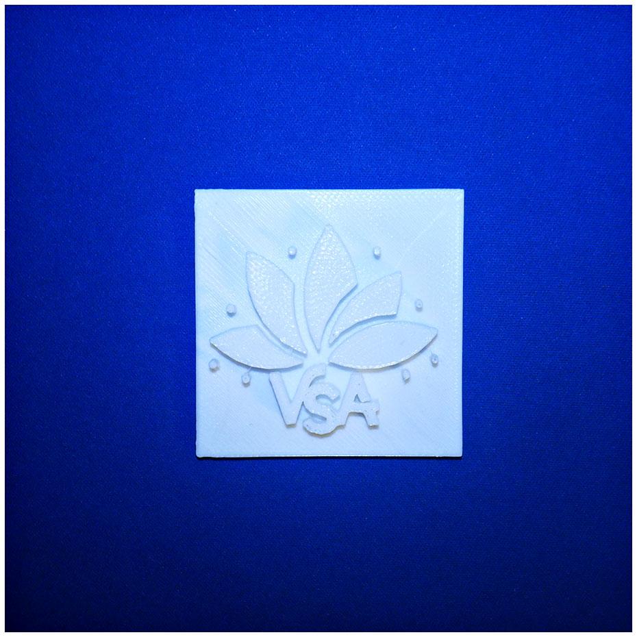 3D Printable SMAD Project 2: VSA Logo by Thy Dao