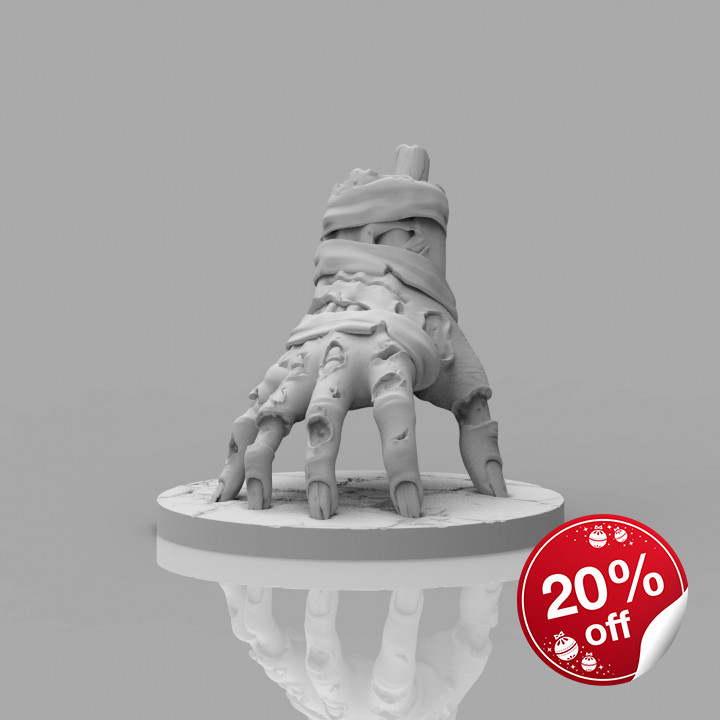 3D Printable Crawling Hand (Pre-Supported) by Fotis Mint Studios
