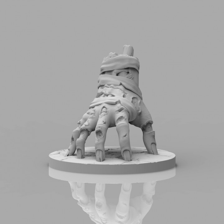 3D Printable Crawling Hand (Pre-Supported) by Fotis Mint Studios