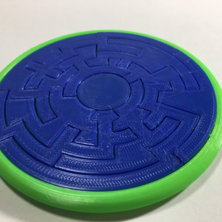 3D Printable Circle Puzzle 2 by Jordan Dubois