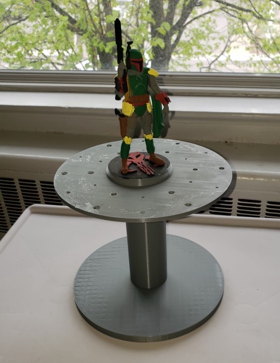 3D Printable Airbrush model stand by Miroslav Vybíral