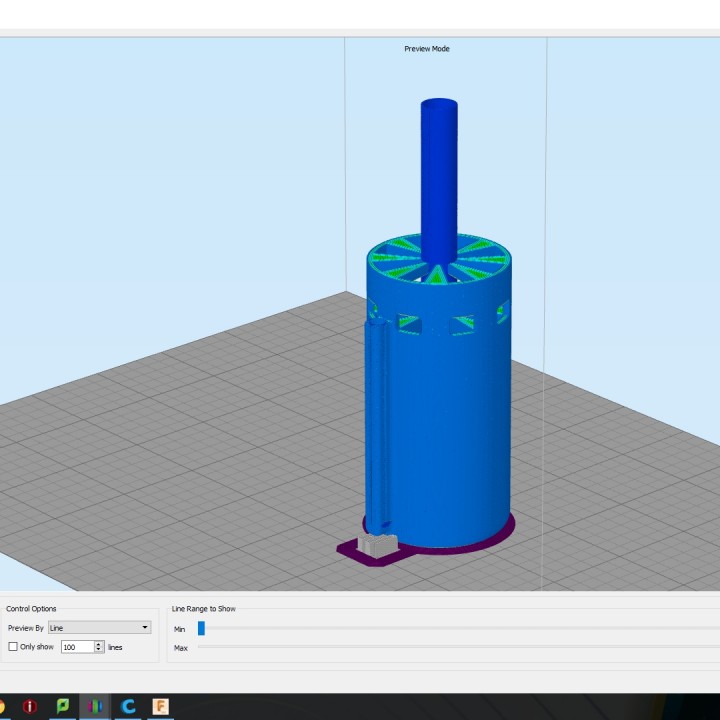 3D Printable Bell Siphon for Aquaponic by Vitor Gabriel