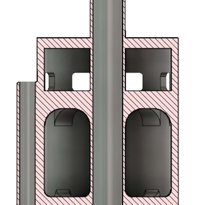 3D Printable Bell Siphon for Aquaponic by Vitor Gabriel
