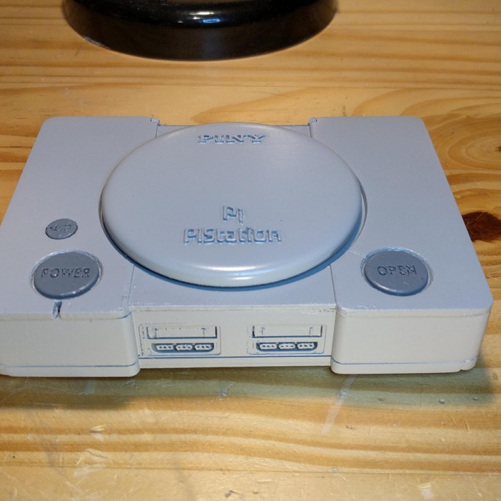 3D Printable To-Scale PlayStation PSX for Raspberry Pi 3 4 Asus Tinker ...