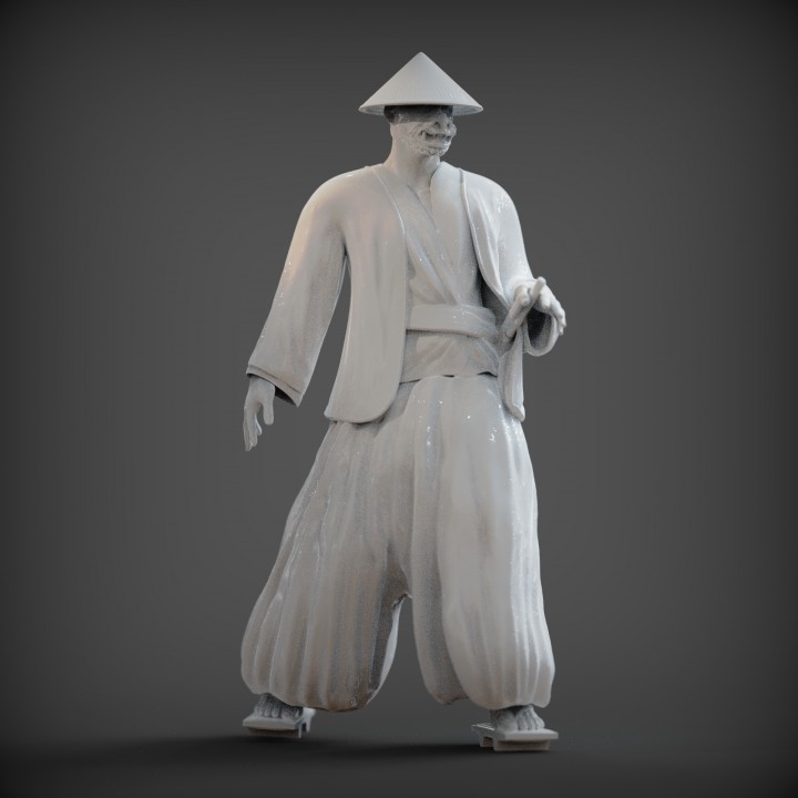 3D Printable Samurai Character by Andrea Crazer