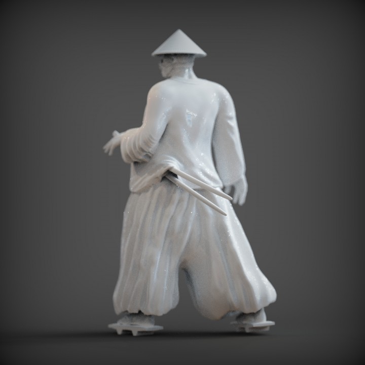 3D Printable Samurai Character by Andrea Crazer