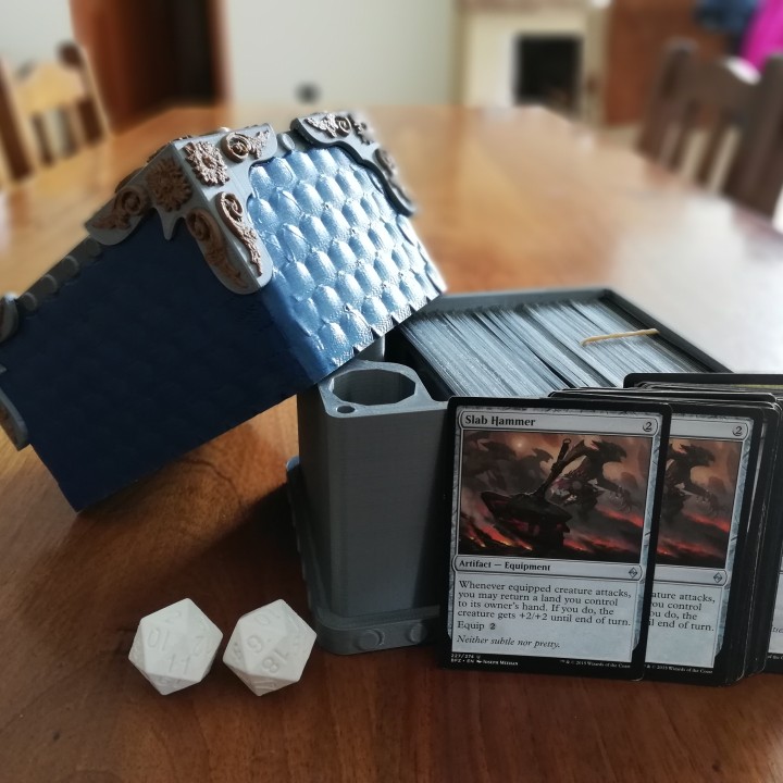 3D Printable Deckbox MTG by Nicolás Narbaiza