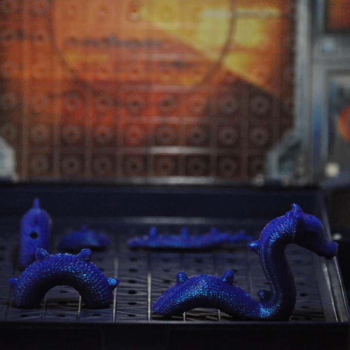 3D Printable Battleship Sea Monster by Evan Brodo