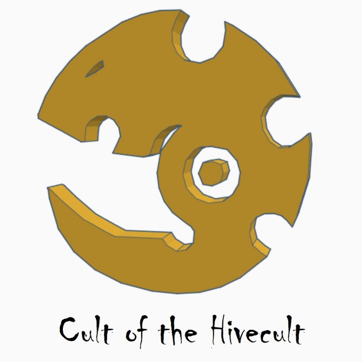 3D Printable 40k - Genestealer Cult Icons by Dr. T