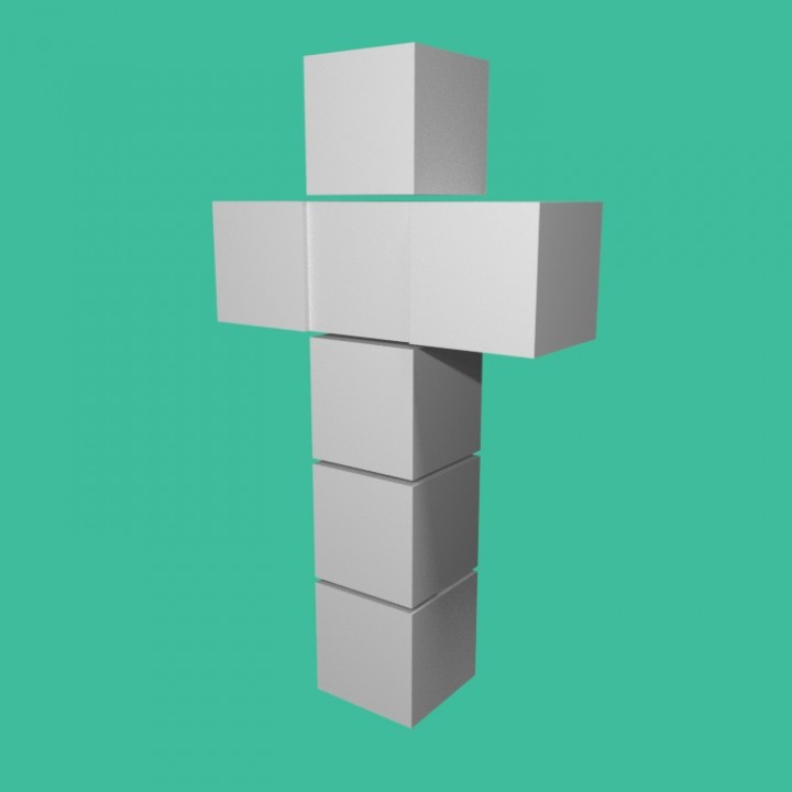 3D Printable Red Cross by Joey