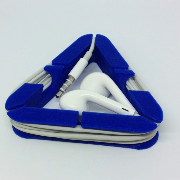 3D Printable EarBuds Holder & Stand by Cesar Millan