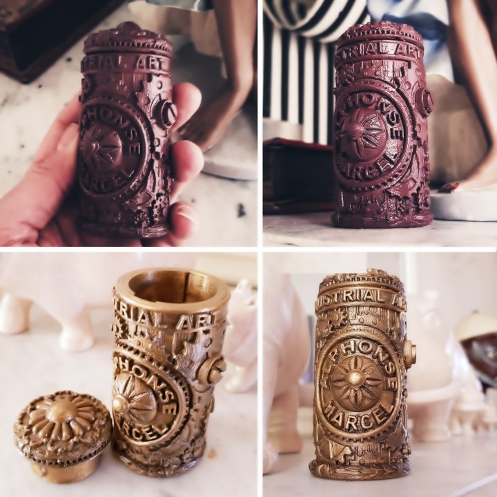 3D Printable steampunk box Alphonse Marcel by Alphonse Marcel