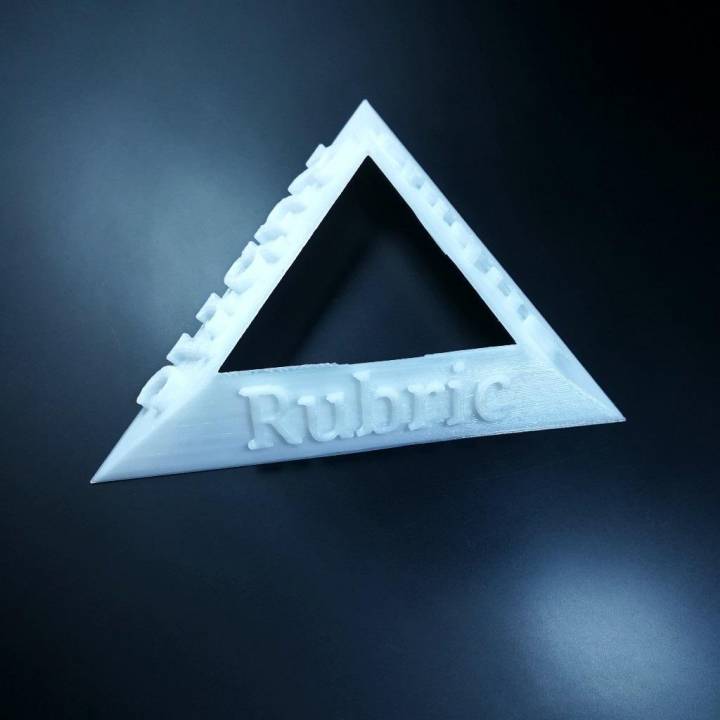 3D Printable rubric by Rayyan Amir
