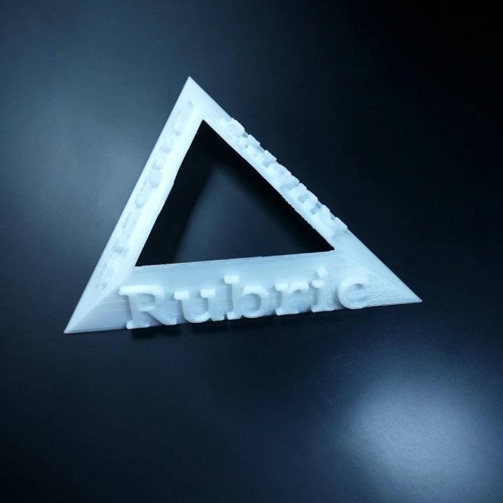 3D Printable rubric by Rayyan Amir